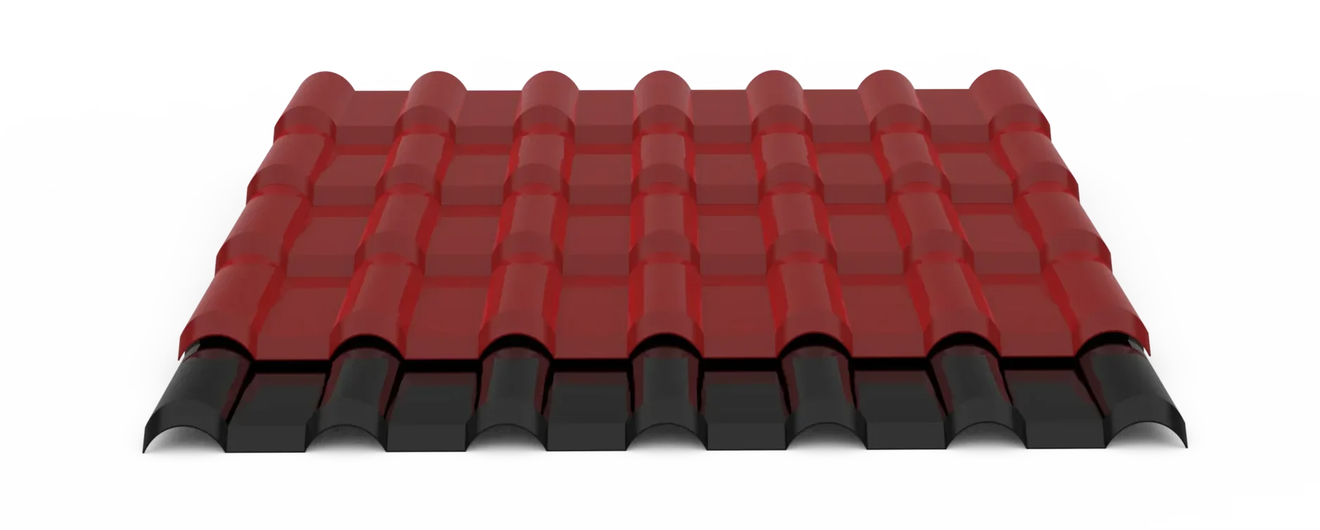 Atap UPVC RooftileTipe Genteng - Atap UPVC Holodeck